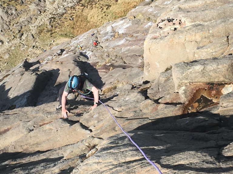 Lazarus HS Idwal Slab - Snowdonia Mountain Guides